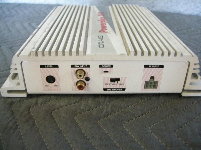 Craig Powerplay 350 MA2350 old scho... | Tools, Sporting, Golfballs ...