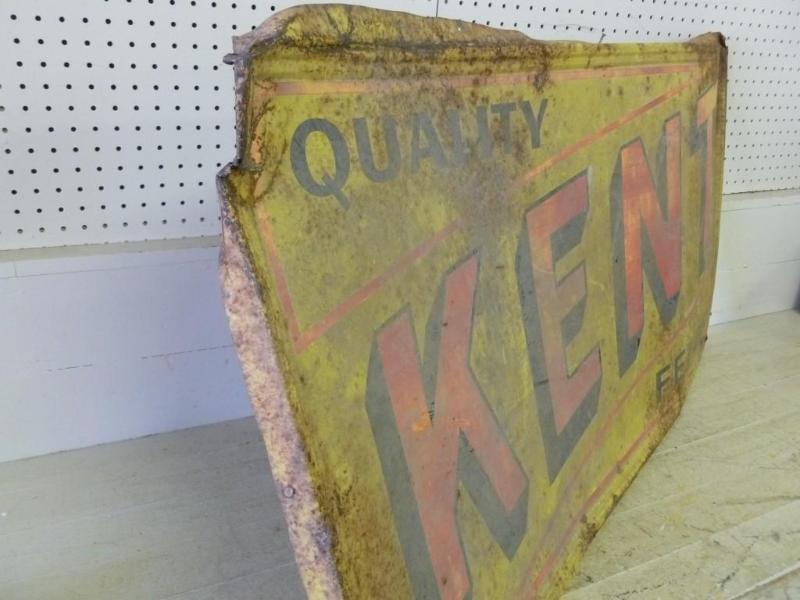 Large Vintage Kent Feeds metal sign... | Manannah #89 Collectibles ...
