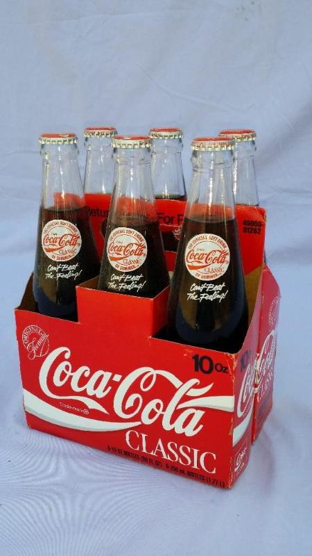 Vintage 6 pack of Coca Cola still s... | Coca-Cola Collectibles and ...