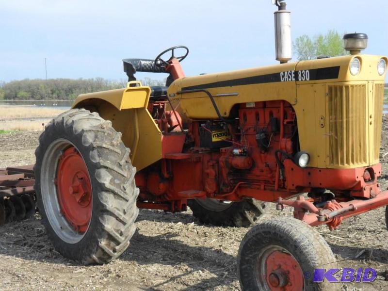 CASE 830 gas tractor,3pnt, dual&nbs... | May Auction | K-BID