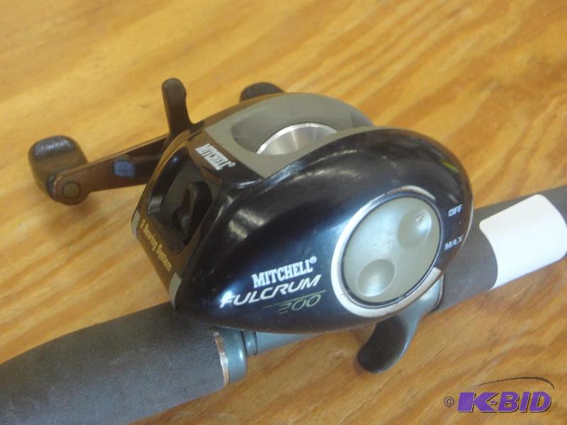 Rare Mitchell Fulcrum 200 Casting R... | LE Spring Fishing & Sporting ...
