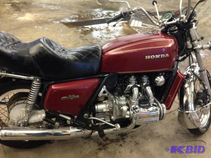 1977 Goldwing Motorcycle | K-BID