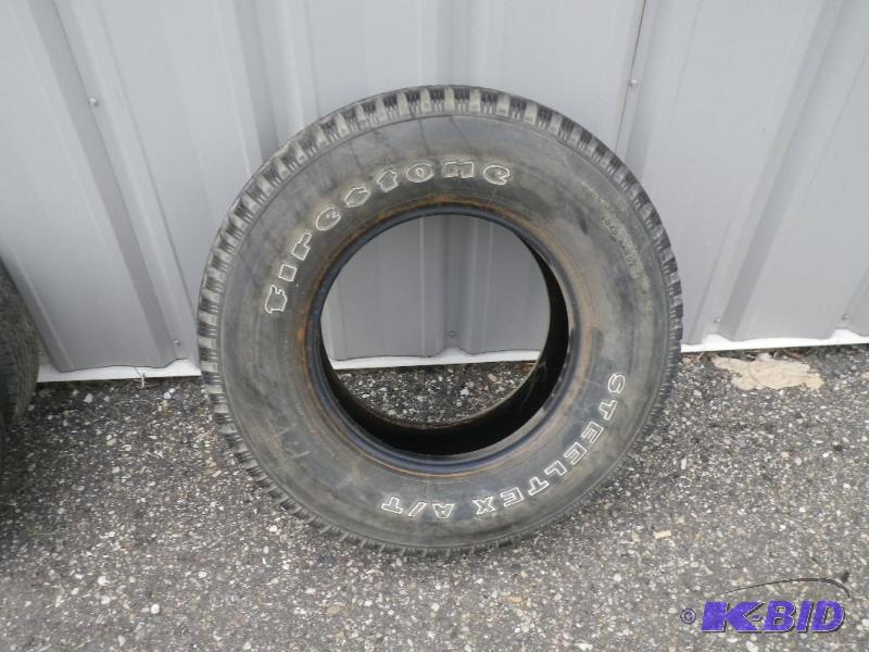 Firestone Steeltex LT 245/75R16, like new... | July Tires | K-BID