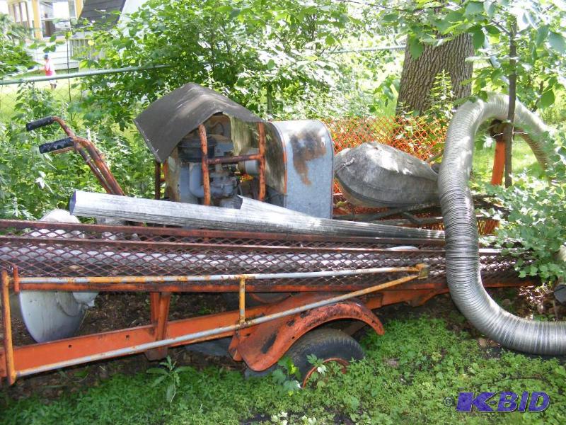 Mighty Mole Boring Machine on Trailer. includ... | Boring Equipment ...