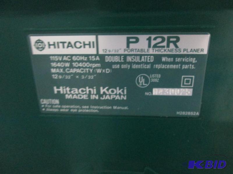 Hitachi Portable Planer Jointer | September Consignments #2 | K-BID