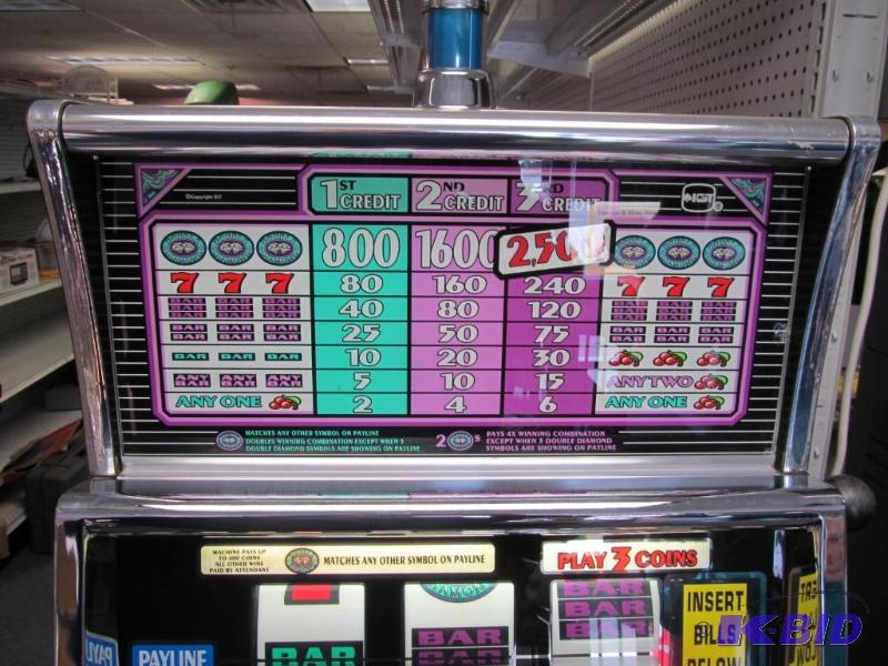 1996 IGT "Double Diamond" $.25 One Arm Bandit Slot Machine | Man Cave ...