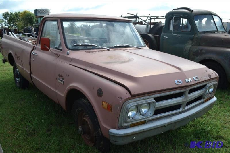 1968 GMC 2500 3 4 Ton Pickup Kruize Farm Vintage Trucks Tractors Cars Implements Etc K BID 1968-gmc-2500-3-4-ton-pickup-kruize-farm-vintage-trucks-tractors-cars-implements-etc-k-bid