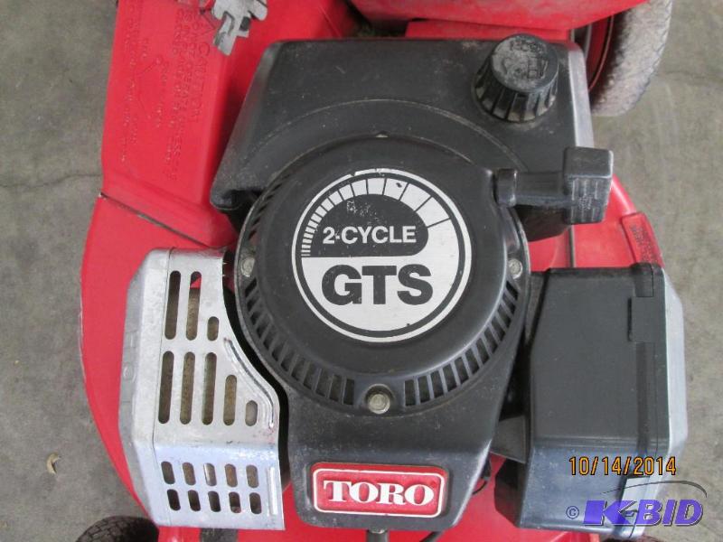 Toro GTS 2-Cycle Self-Propelled Lawn Mower, B... | LE Lawn & Snow ...