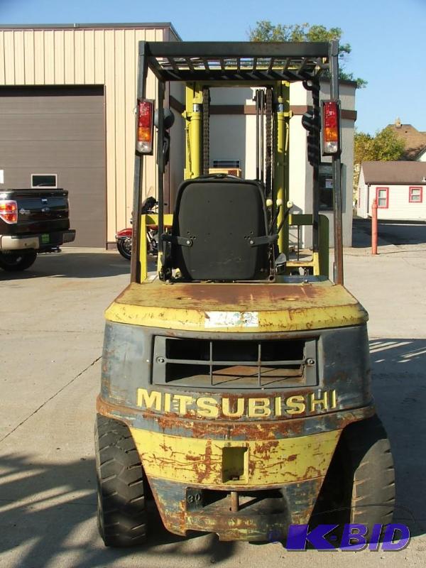 Mitsubishi FG30 Forklift | Herc-U-Lift Willmar October | K-BID
