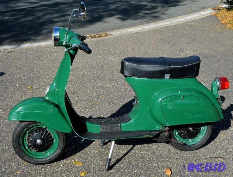 1980 Vespa 100 Sport- Green is hard to find i... | Gold Coins ...
