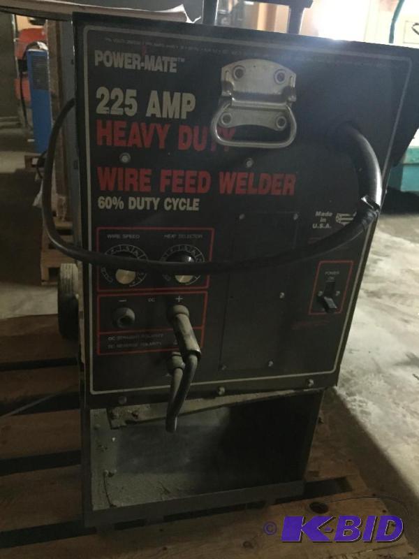 PowerMate 225 amp heavy duty wire feed welder... | Global Surplus ...