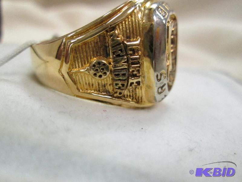 Men's ring PGA Tour ring Has on the top a per... | Cooking Club ...