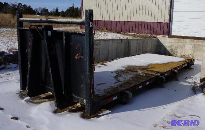 22' Roll Off Truck Flat Bed Box 22' ... | International Roll Off Truck ...