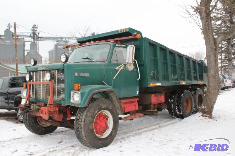 1980 GMC Brigadere Dump Truck J75 | Lowry Auto Auction #35 | K-BID