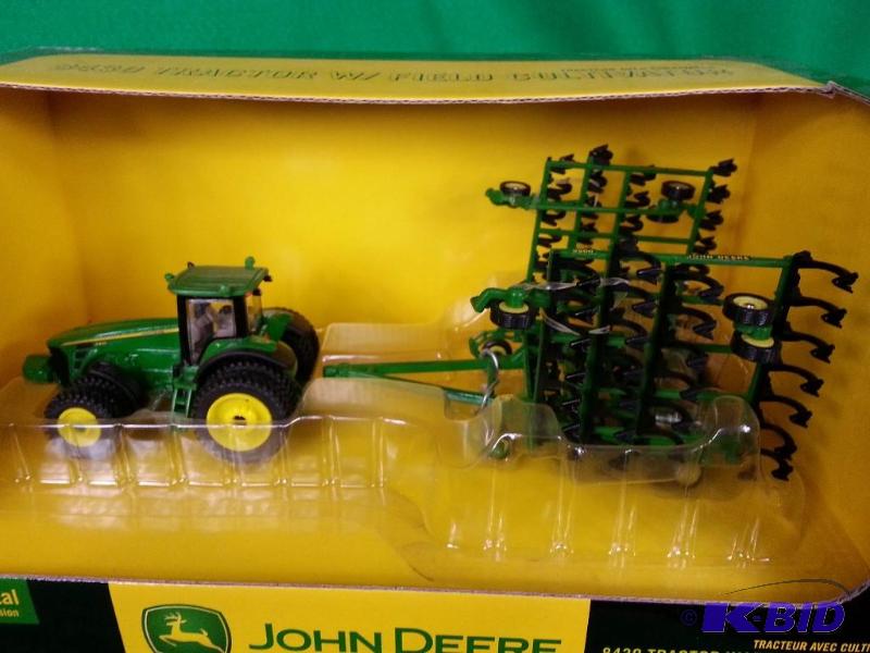 Ertl John Deere 8430 Tractor w/ Field Cultivator 1:64 Scale | Lifelong ...