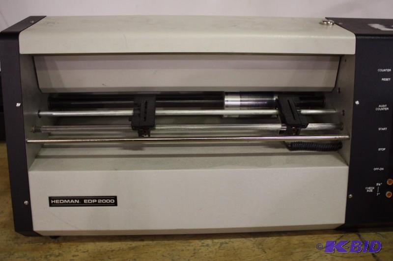 Hedman Model EDP 2000 Continuos Check Signer Writing Machine. | Eagan ...