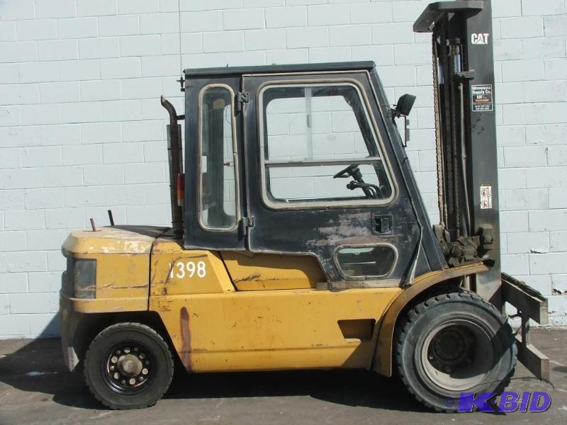 Cat DP50 11,000lb Forklift | JB Equipment April | K-BID