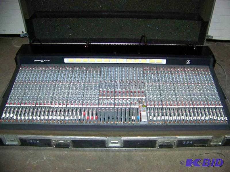 Crest Audio, X8, 48-Channel Sound Board/Mixing Console with Anvil ...