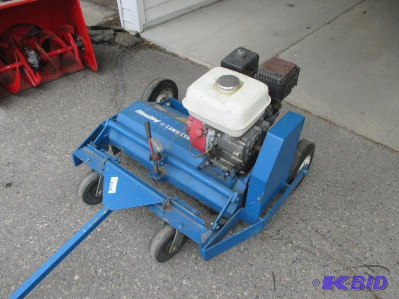 Bluebird tow behind lawn comber/dethatcher, w... | Landscaper & Lawn ...