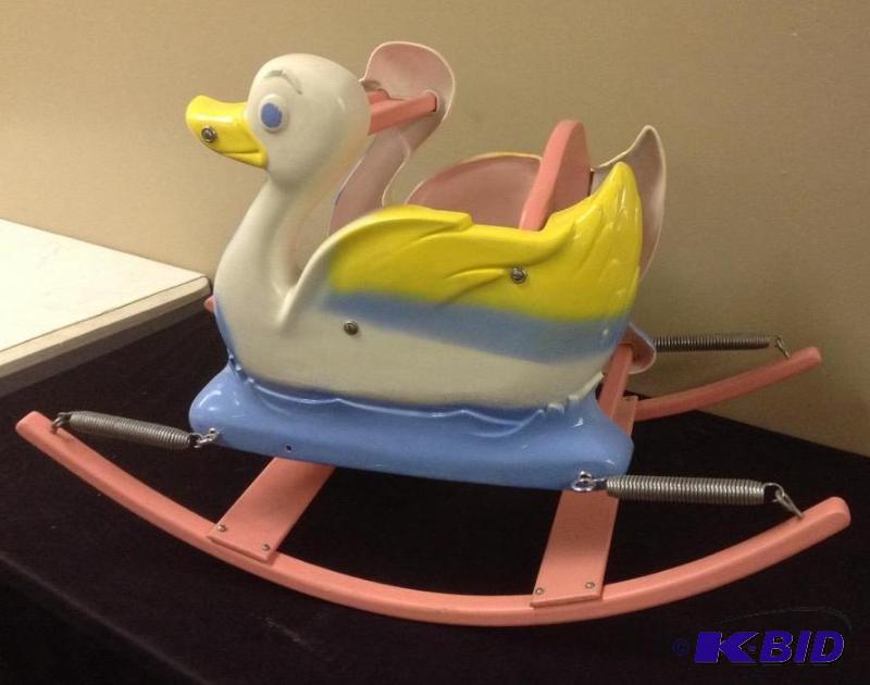 Vintage Child's Duck Rocker | Antique Toy And Collectible Auction | K-BID