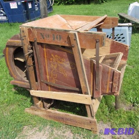 Antique Fanning Mill | Schneider Estate | K-BID