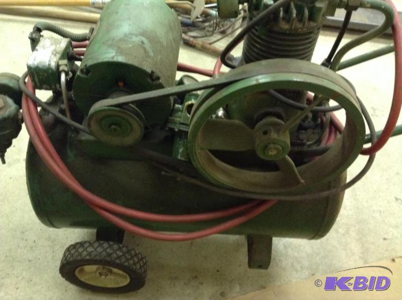 Vintage Riverside Air Compressor - Montgomery Wards | December Tools ...